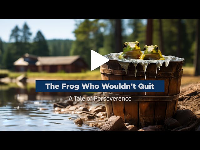 The Frog Who Wouldn't Quit - Soft Skills AHA